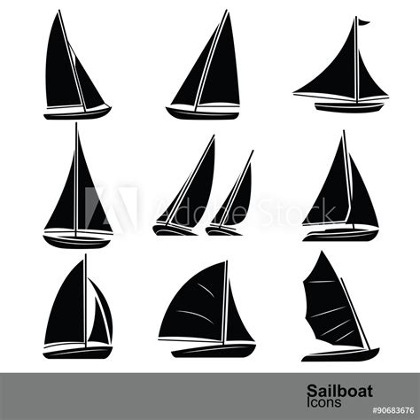 Sailboat Vector Art At Collection Of Sailboat Vector