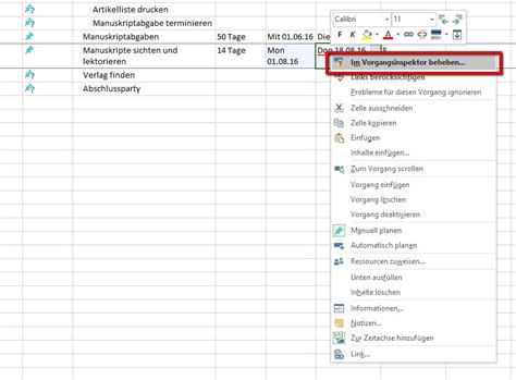 Erste Schritte Einfache Anleitung Ms Project