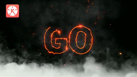 How To Make A Text Fire Smoke Intro In Kinemaster Jasa Pembuatan