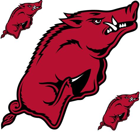 Arkansas Razorbacks Mascot Logo Official Team Symbol 230737
