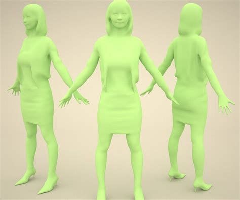 Artstation Animated 3d People 094aya Resources