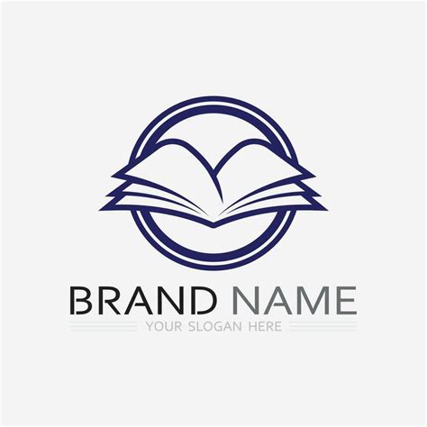 Book Logo Vector And Illustration Education Icon 26563619 Vector Art At