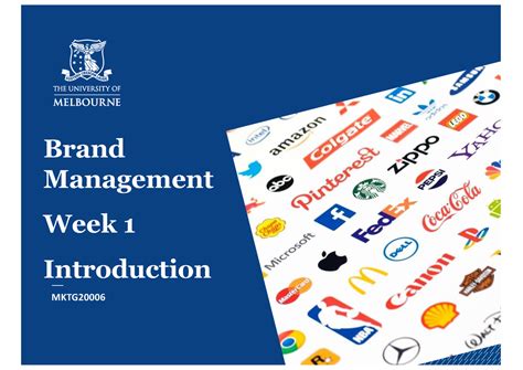 Tutorial Week 1 Assignment Brand Repositioning Brand Management Week
