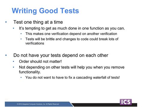 Qt Test Framework PPT
