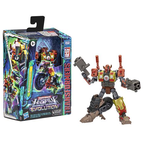 Transformers Legacy Evolution Transforming Crashbar Figure Extra