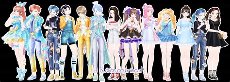 Mmd Dl Outfits Pack~ By Unluckycandyfox On Deviantart