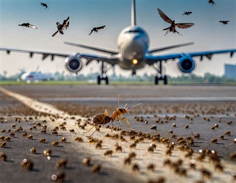Is It Dead Insects Or Live Insects That Attract Birds To The Airports