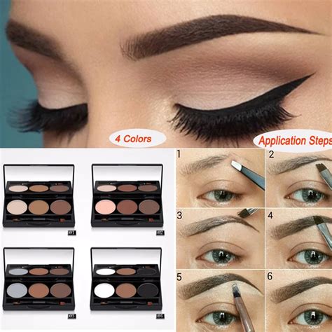 Eyebrow Enhancer Professional Eye Brow Makeup 3 Colors Perfect Summer