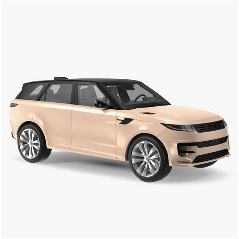 Mid Size Luxury Suv Golden 3d Model 129 3ds Blend C4d Fbx Max Ma Lxo Obj Gltf Upk