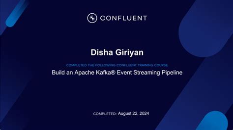 Disha Giriyan On Linkedin Confluent Confluentkafka