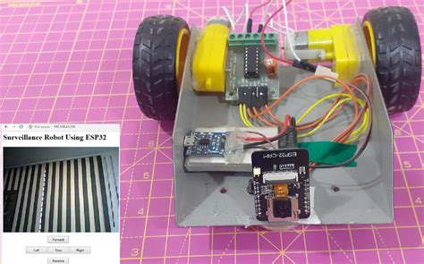 Esp Cam Based Surveillance Robot Using Arduino Ide