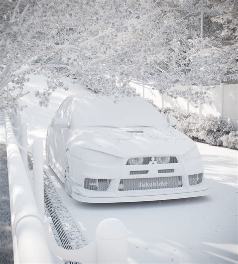 Lancer Evo X On Behance