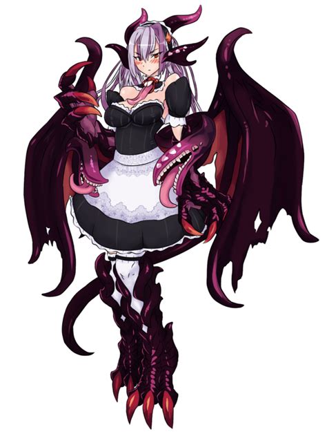 Pin De Izaquesantossaldida Em Monster Girl Ilustração De Personagens