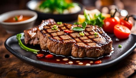 Premium Ai Image Sizzling Beef Steak