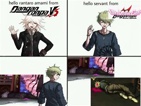Nagito And Rantaro Meet Spoilers For Udg And V3 Rdanganronpa