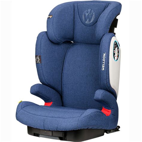 Детское автокресло Welldon Magic Nacre FIT с isofix, цвет Blue синий ...