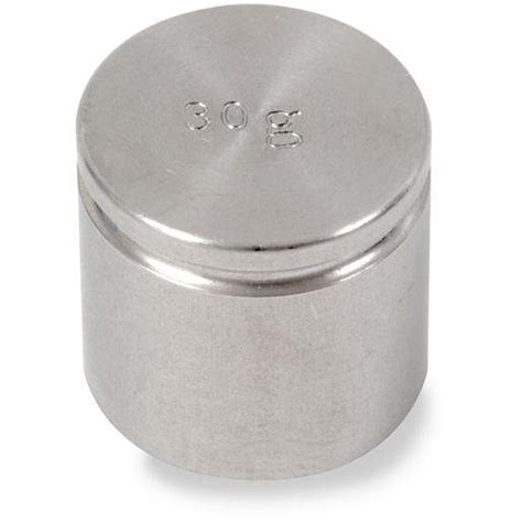 Troemner 30 G Cylindrical Calibration Weight Astm Class 5 Nvlap