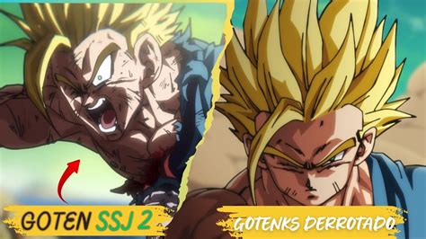 Goten Ssj2 E Trunks Batalha Final Youtube