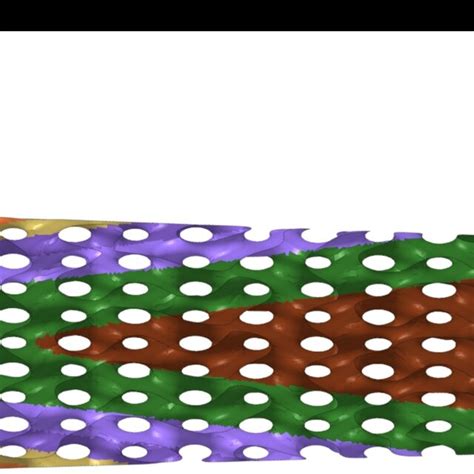 Initial 2d Distribution Of Thickness Of Shell Lattice Design Variables