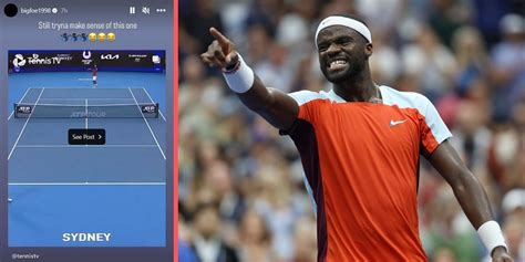 Frances Tiafoe Stunned By His Own Dropshot Against Kacper Zuk At United Cup 2023 Says He Is