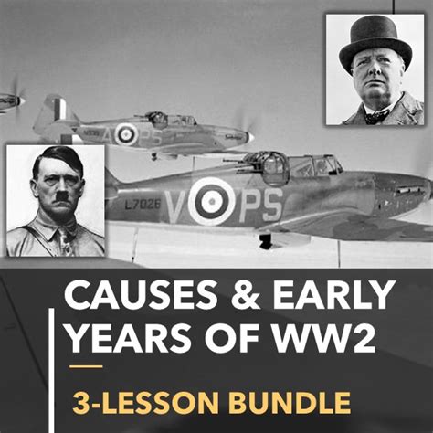 Causes Of World War 2 Lesson Plan Bundle Leadup And Early Years Of Ww2