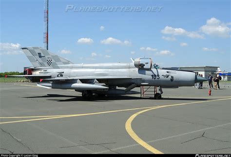 133 Croatian Air Force Mikoyan Gurevich Mig 21 Photo By Lucian Ojog