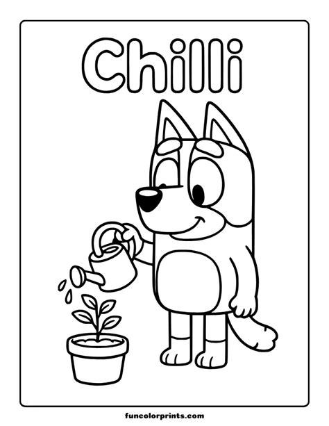 Bluey Coloring Pages [50 Free Printable Pdf Designs]