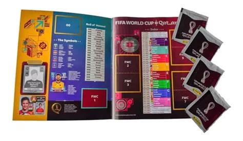 Álbum Mundial Qatar 2022 Pasta Suave 4 Sobres Panini 299 en