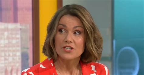 Gmbs Susanna Reid Forced To Shut Down Co Star Over Age Comm