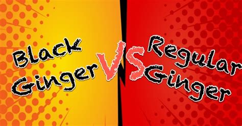 Black Ginger Vs Regular Ginger Whats The Difference