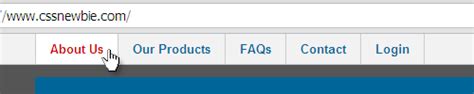 A Full Width Centered Navigation Bar CSS Reset