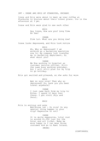 Script Friends 1 Pdf