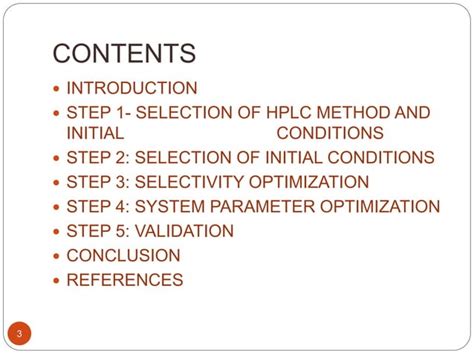 Hplc Method Development Pptx