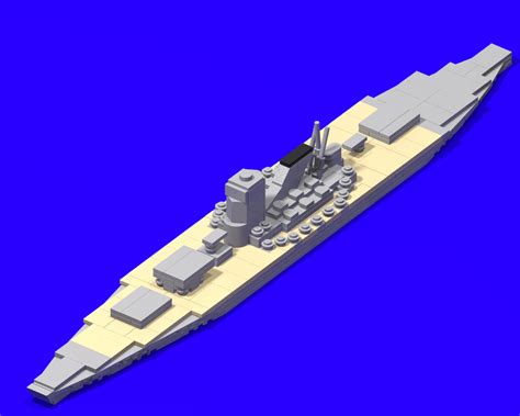 Lego Moc 1560 Scale Japanese Battleship Yamato1945 By Yamato534
