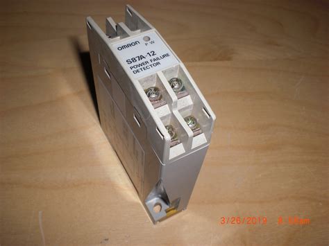 Relay OMRON S87A-12 power failure detector | eBay
