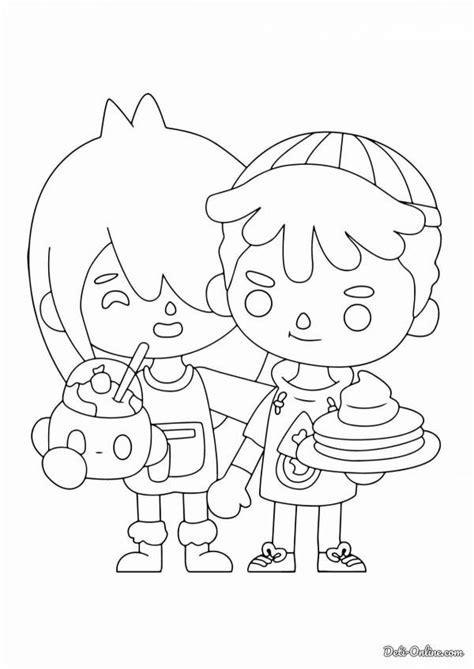 Coloring Pages Toka Boka Characters Girls 40 Pcs Download Or Print