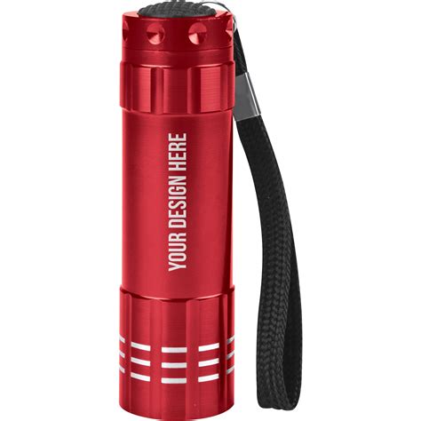 Customized Push Button Aluminum Flashlights