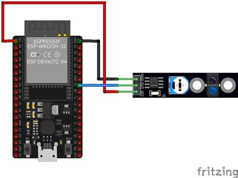 Esp32 Ky 033 Line Tracking Sensor Module Code Examples