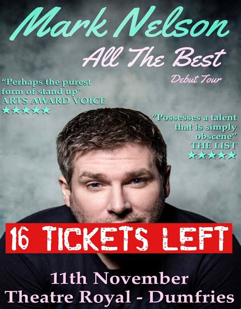 Mark Nelson On Twitter In Very Surprising Scenes There Are Only 16 Tickets Left For This