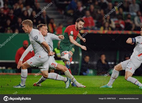 Bernardo Silva Uefa Euro 2024 Qualifying Game National Teams Portugal