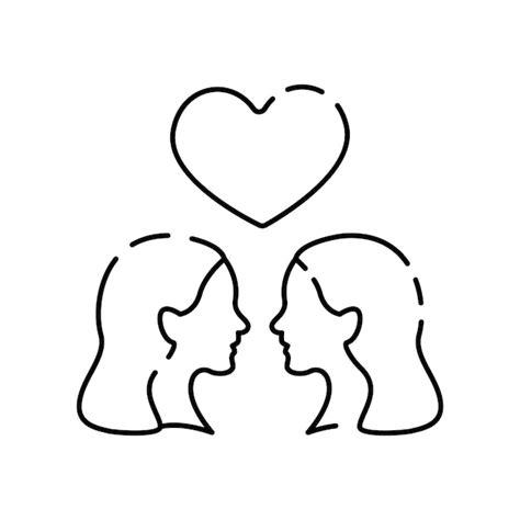 Premium Vector Rainbow Icon From Lgbt Collection Simple Line Rainbow