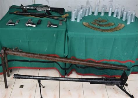 Large Arms Ammunitions Recovered 2 Arrested In Manipur Pothashang News