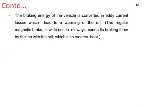 Eddy Current Brakes Ppt