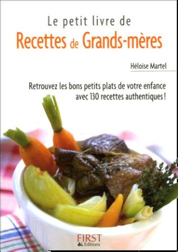 Recettes de Grands mères de Héloïse Martel Poche Livre Decitre