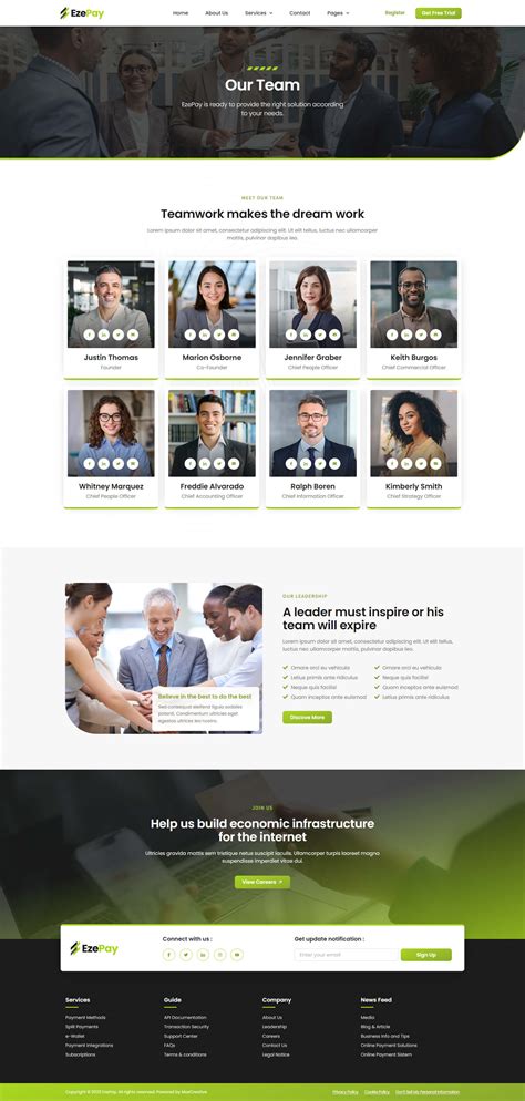 Ezepay Online Payment Gateway Elementor Pro Template Kit By Moxcreative