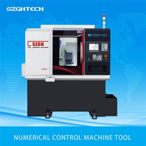Szgh 36j High End Slant Bed Turning Lathe Machines And Mini Cnc Lathe With Live Tooling Slant