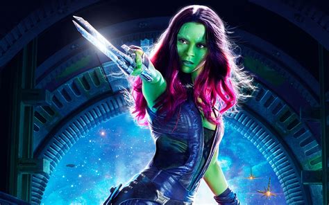 Gamora HD Close Up Wallpapers Wallpaper Cave