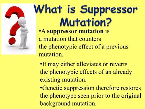 Suppressor Mutation Pptx Suppressor Mutation Pptx