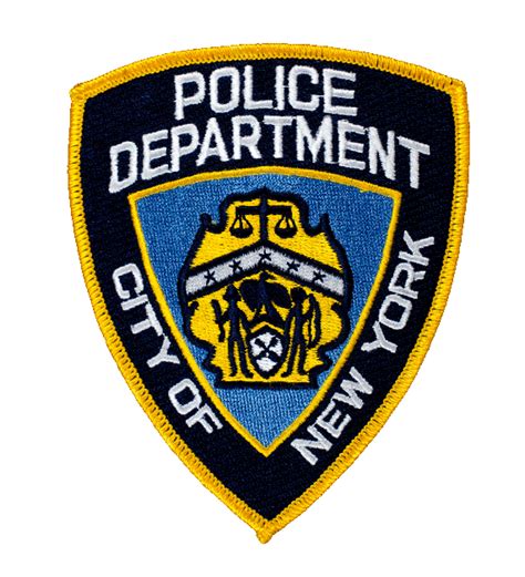 Offical Nypd Badge Patch Patches4pennies