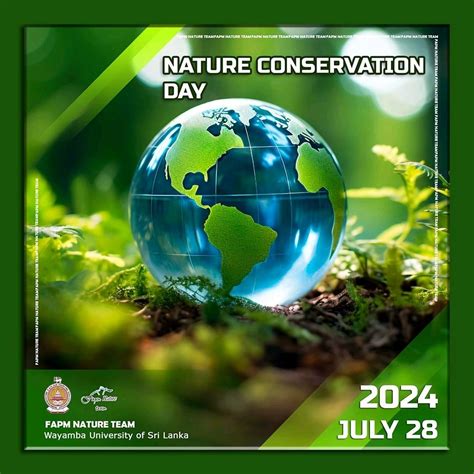 Fapm Nature Team On Linkedin Importantday Fapm Nature Team Wusl